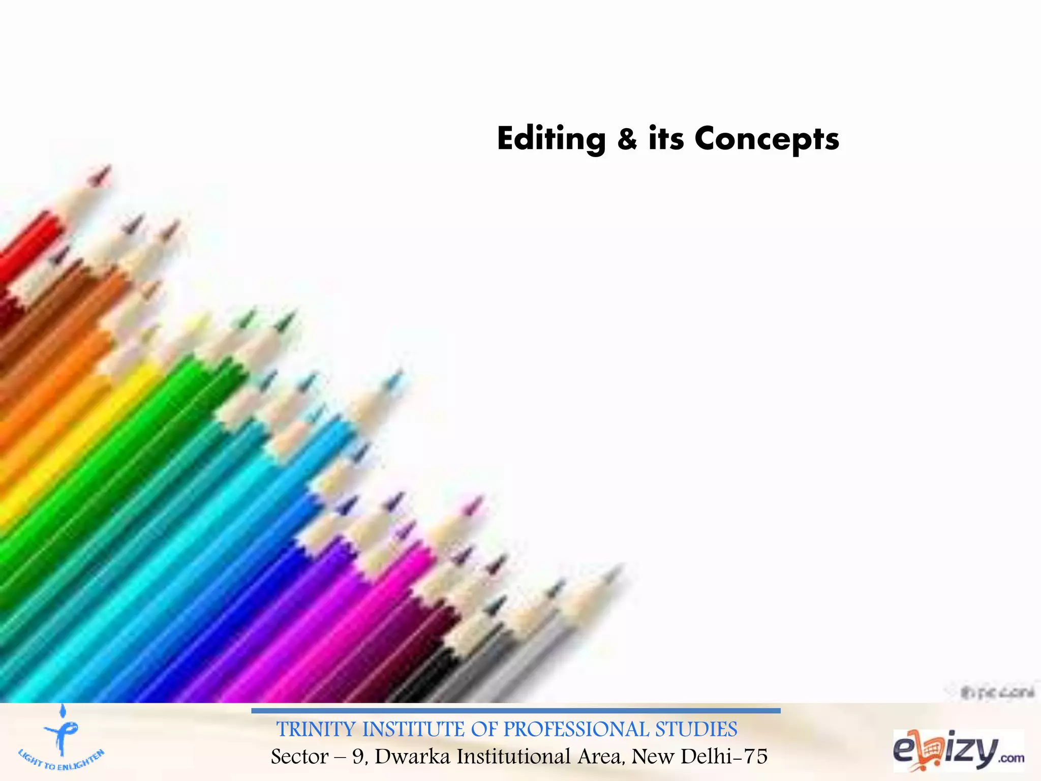 PRINT JOURNALISM II- Editing & its Concepts | PPTX