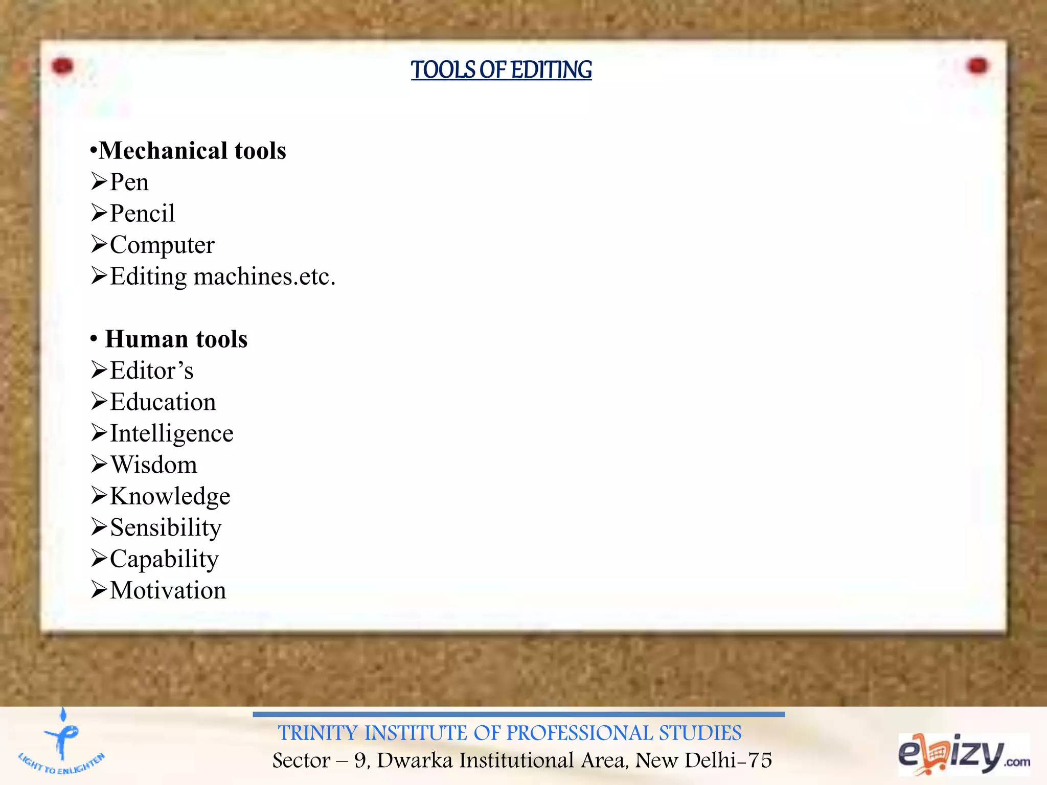 PRINT JOURNALISM II- Editing & its Concepts | PPTX