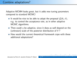 Discussion of Faming Liang's talk | PDF