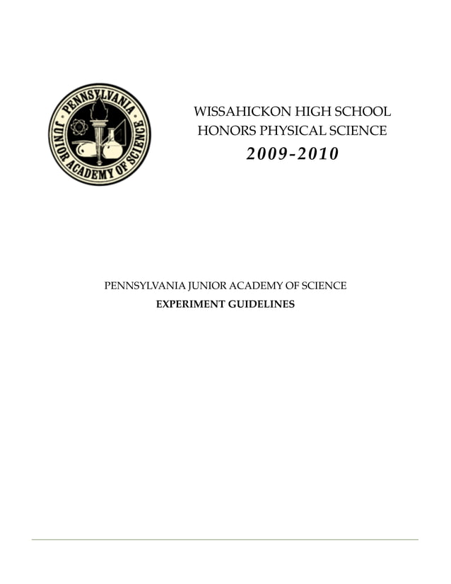 Pjas 2009 10-guidelines-1 | PDF