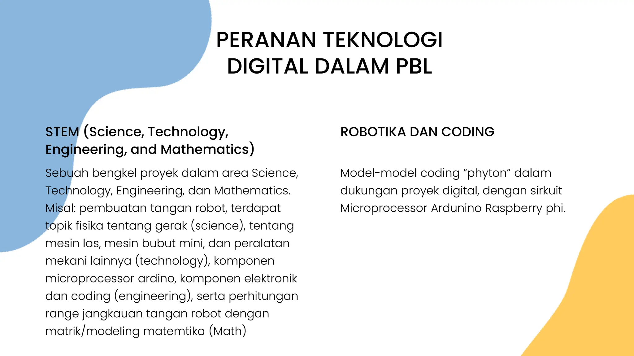 Pembelajaran Berbasis Projek learning a | PPT