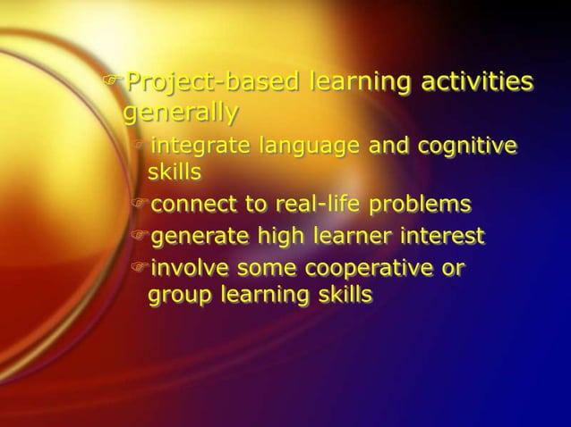 ProjectBL.ppt PowerPoint for the topic pbl | PPT