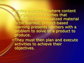 ProjectBL.ppt PowerPoint for the topic pbl | PPT