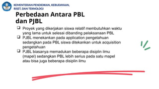 pembelajaran PJBL SMK kurikulum merdeka. | PPTX