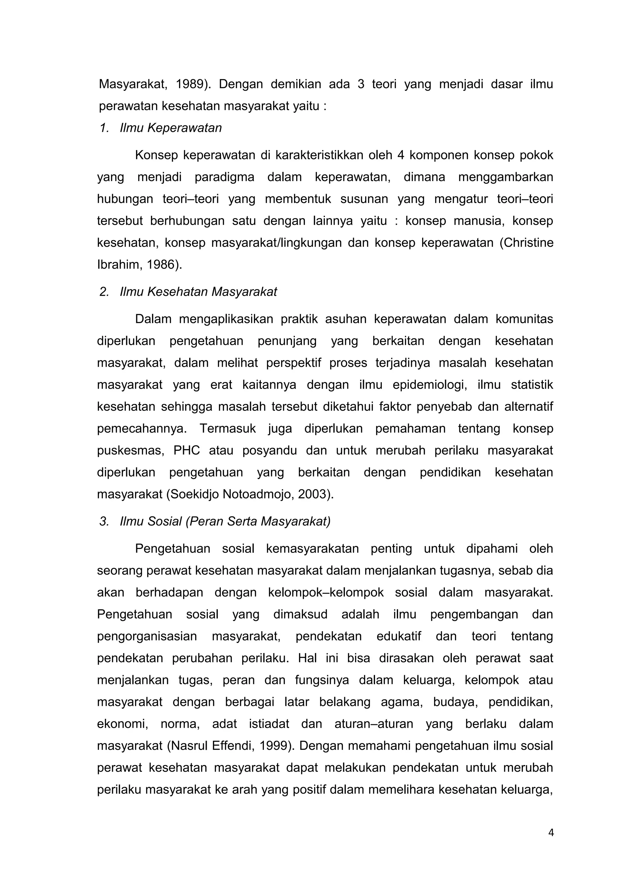 format pengkajian keperawatan komunitas | DOC