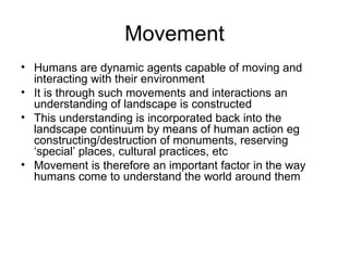 Pathways, Perception and the development of Place | PPT