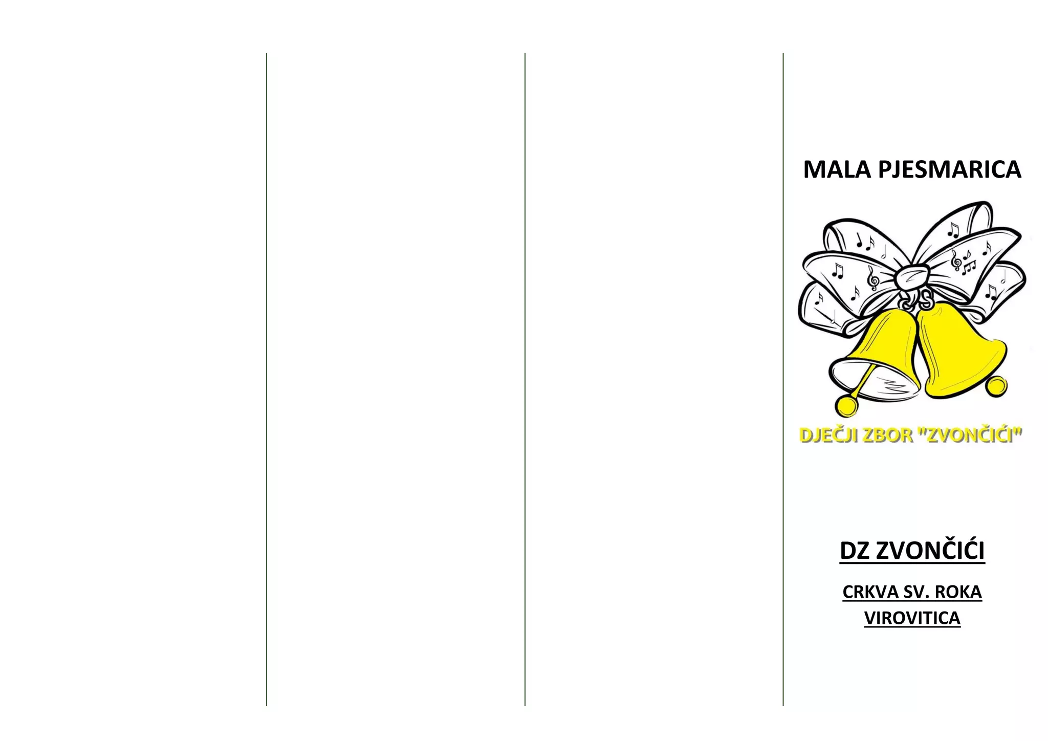 Pjesmarica DZ Zvončići | PDF
