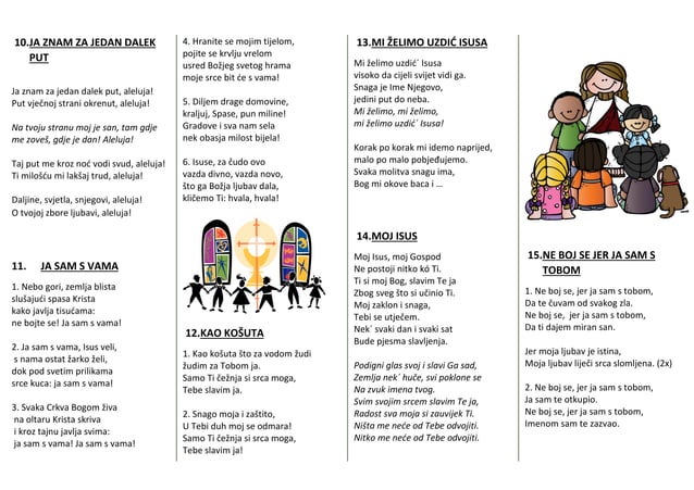 Pjesmarica DZ Zvončići | PDF