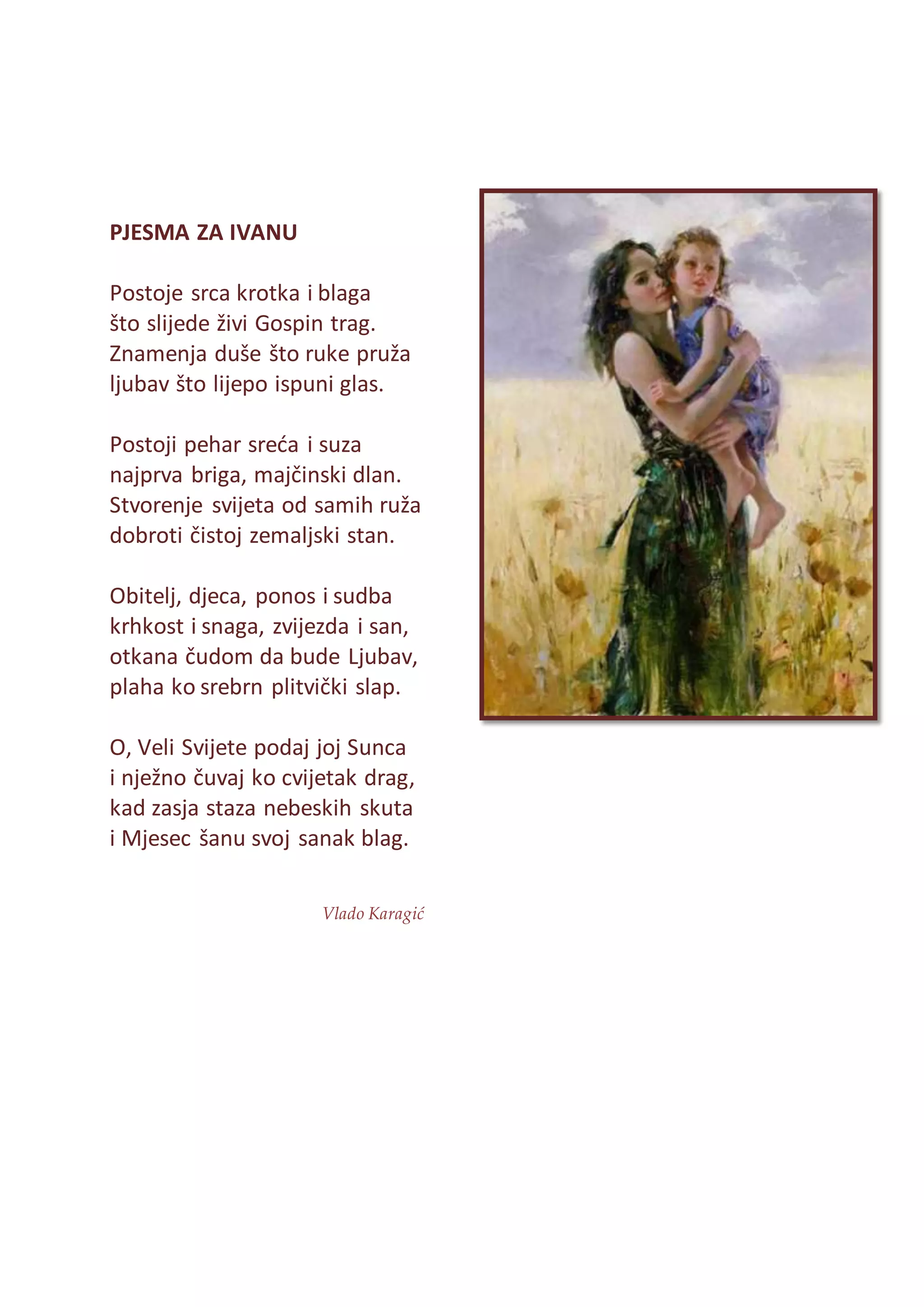 Pjesma za Ivanu | DOCX