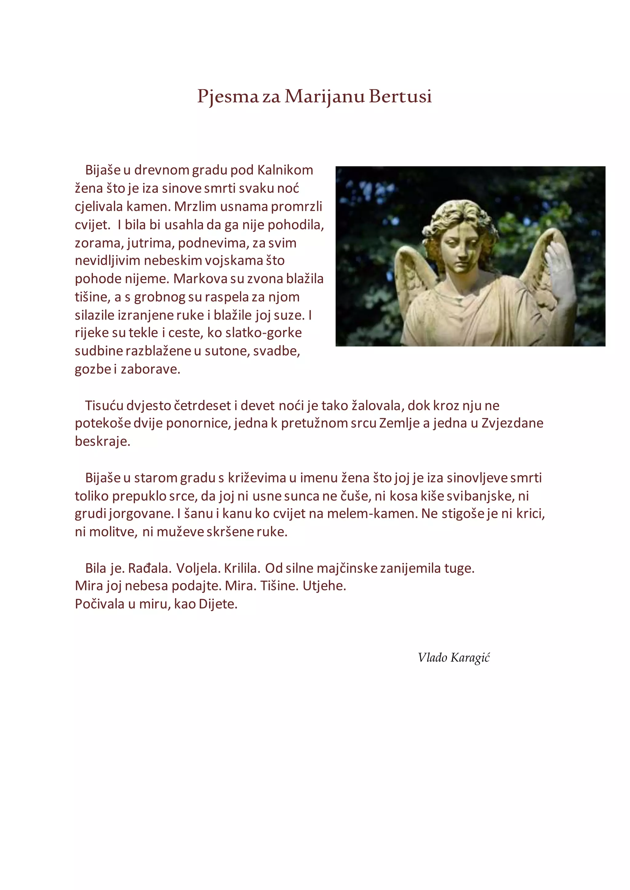 Pjesma za Marijanu Bertusi | DOCX