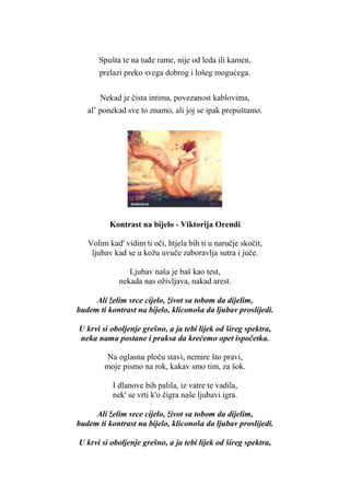 Pjesme ljubavi Orendi.docx Pjesme ljubavi | DOCX