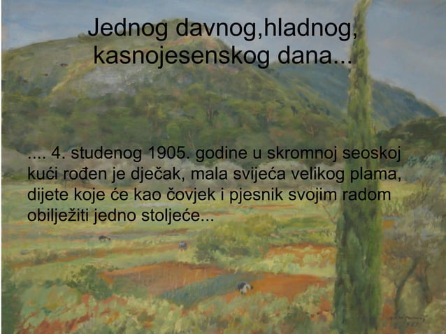 Pjesnik Zavičaja 2 | PPT
