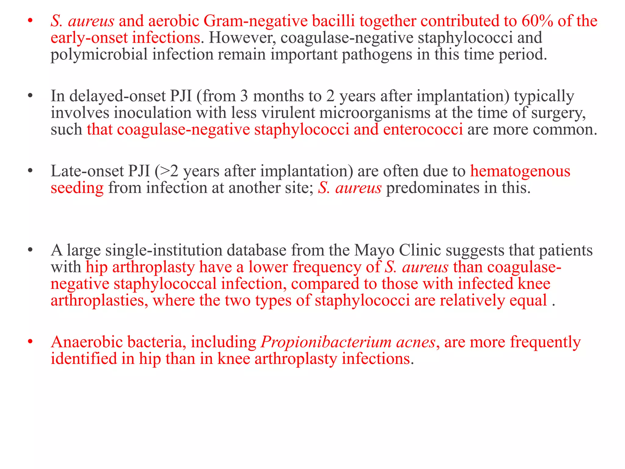 Periprosthetic Joint Infection | PPTX