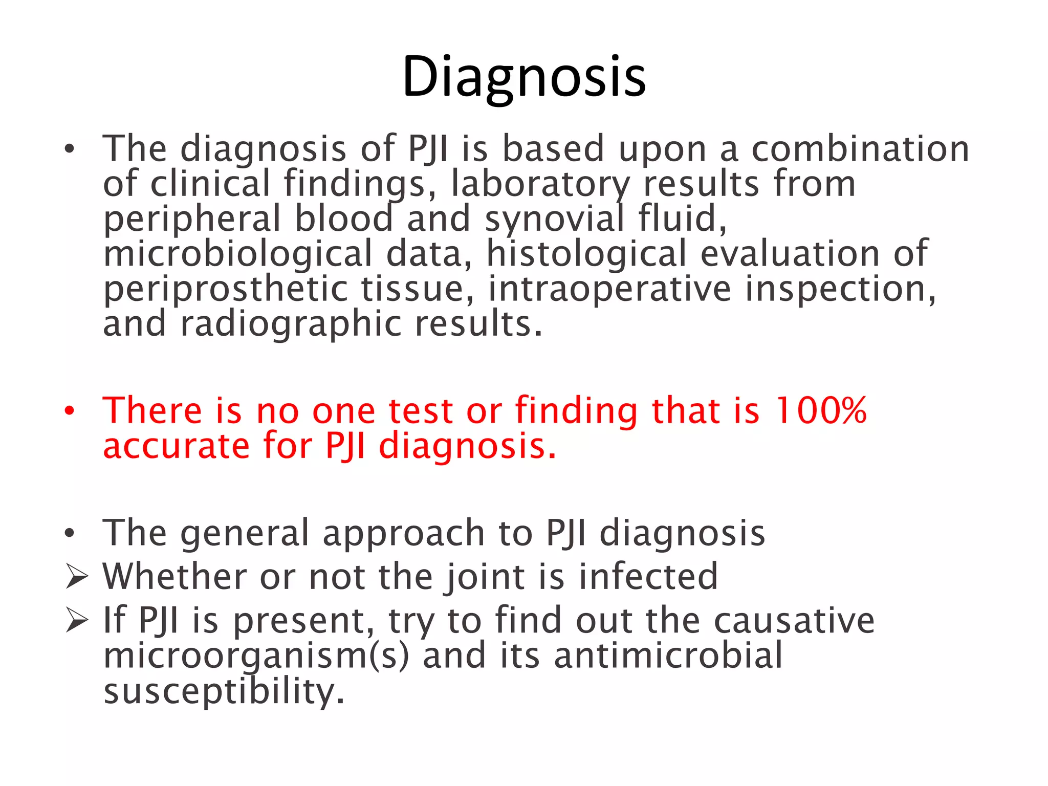 Periprosthetic Joint Infection | PPTX