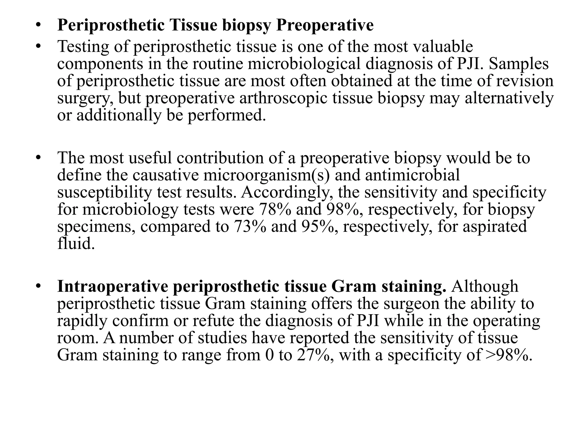 Periprosthetic Joint Infection | PPTX