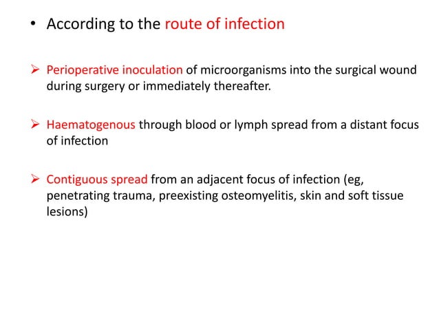 Periprosthetic Joint Infection | PPTX