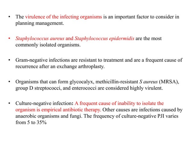 Periprosthetic Joint Infection | PPTX