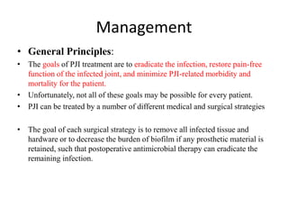Periprosthetic Joint Infection | PPTX