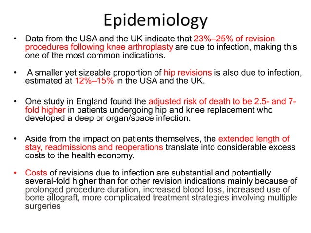 Periprosthetic Joint Infection | PPTX
