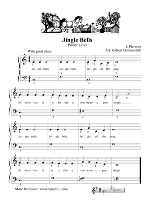 Jingle bells PIANO | PDF