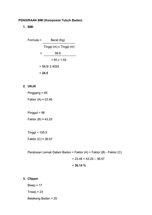 kiraan nadi PJK | DOC