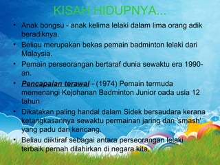 Rashid Sidek | PPT