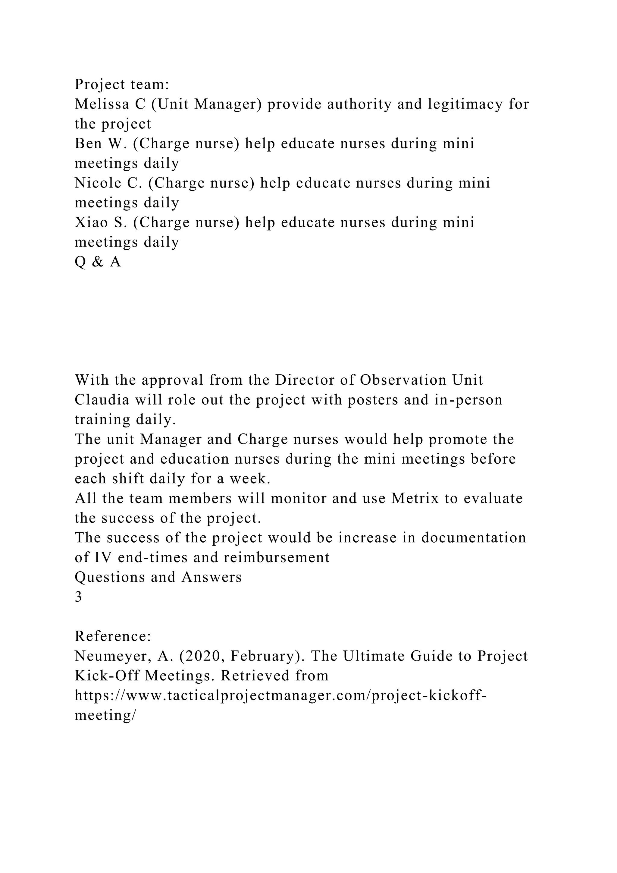 PJM6125 Project Evaluation Stakeholder Analysis & Eval.docx