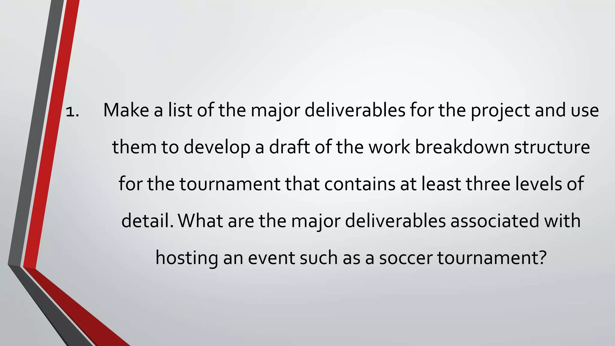 Project Management - Manchester United Soccer Club | PPTX