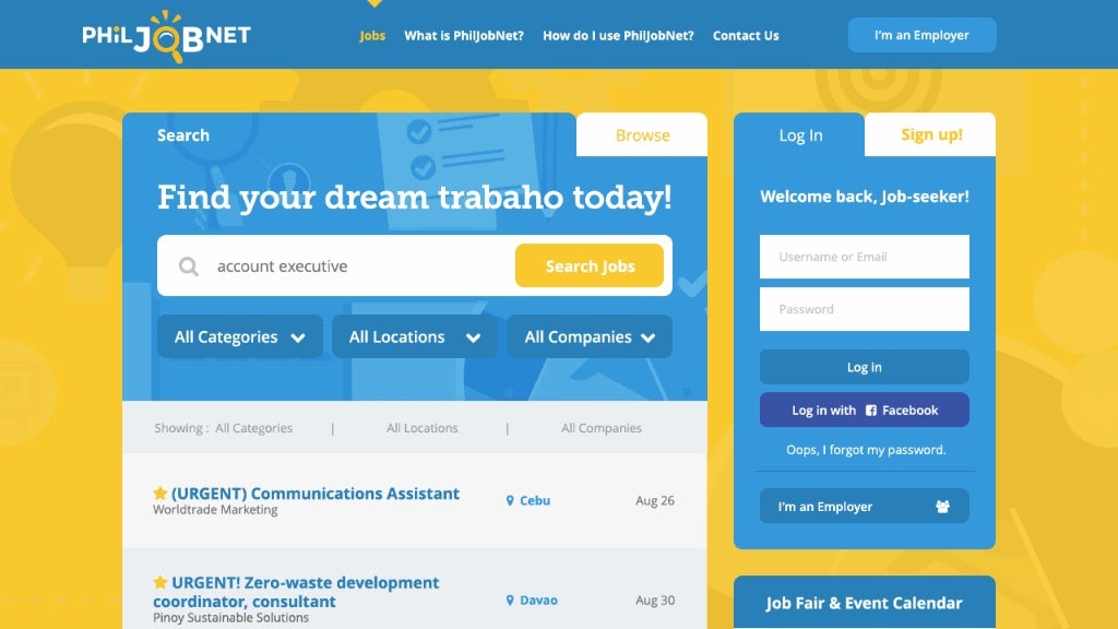 How To Use PhilJobNet