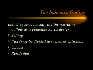 The Narrative-Storytelling Sermon | PPT