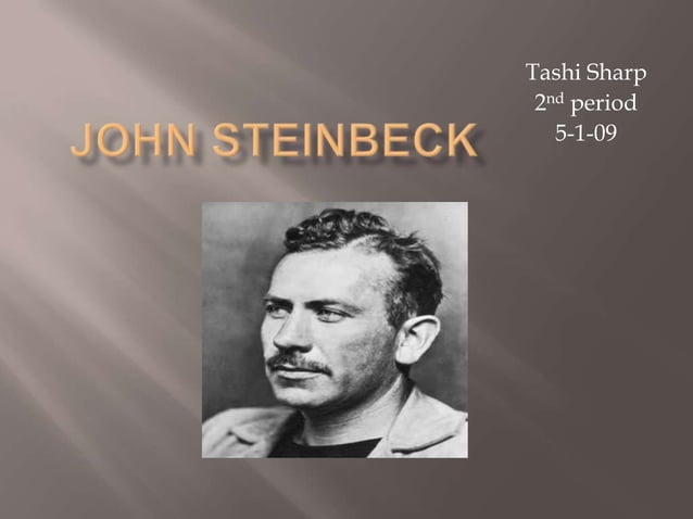 JOhn Steinbeck | PPT