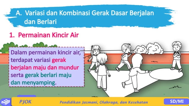 PJOK 3 Bab 1 Variasi dan Kombinasi Gerak Dasar Lokomotor.pptx