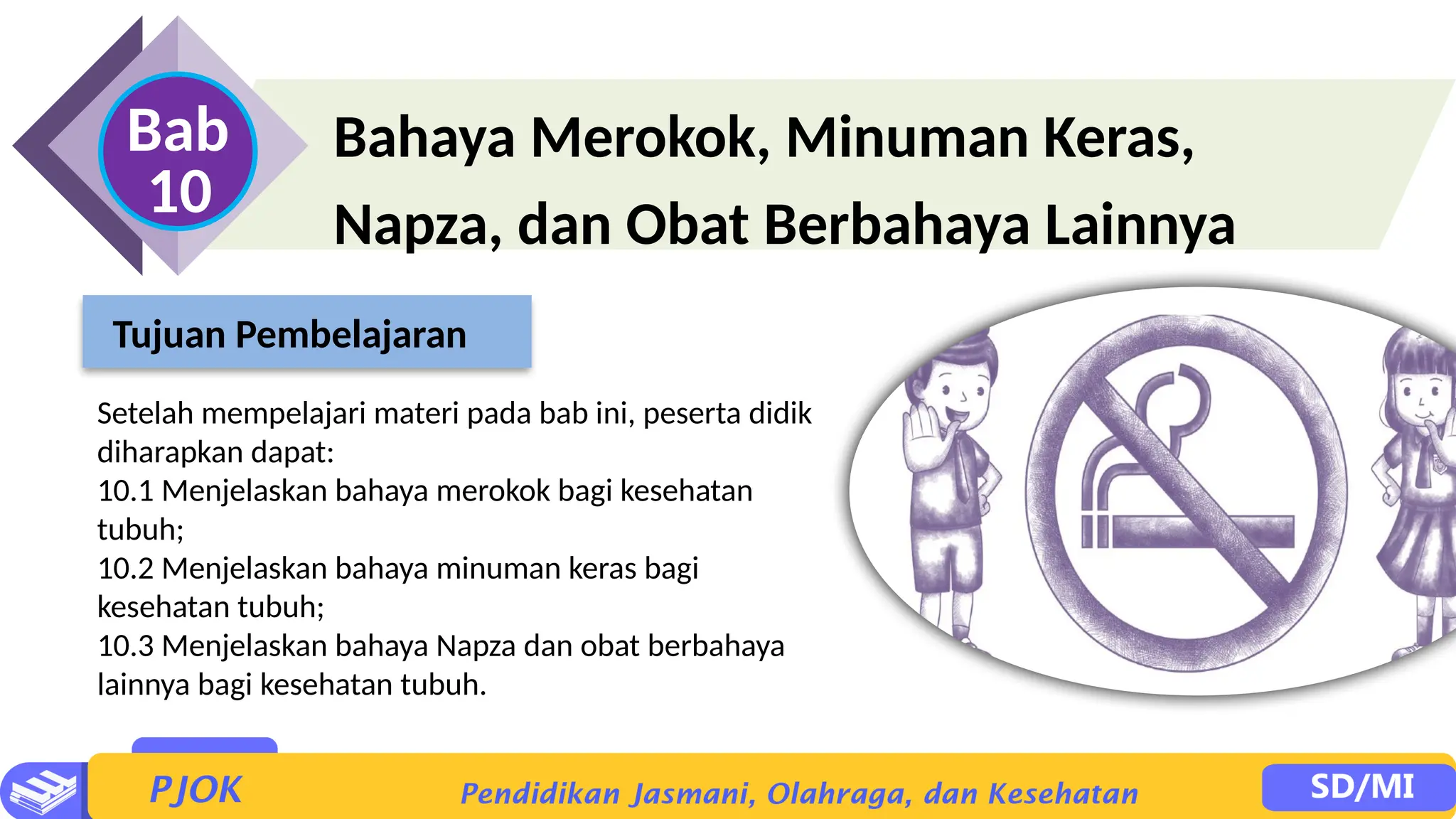 PJOK 5 Bab 10 Bahaya Merokok, Minuman Keras, Napza, dan Obat Berbahaya ...