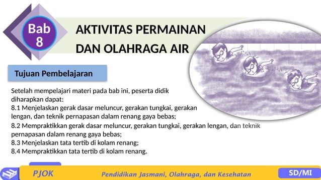 PJOK 5 Bab 8 Aktivitas Permainan dan Olahraga Air.pptx