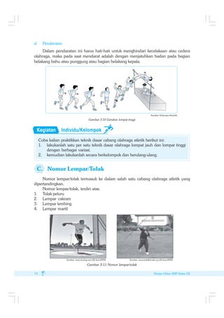 Pjok kelas 7. bab 3. atletik | PDF