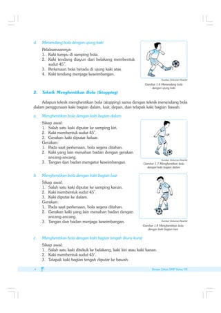 Pjok kelas 7. bab 1. permainan dan olahraga bola besar | PDF