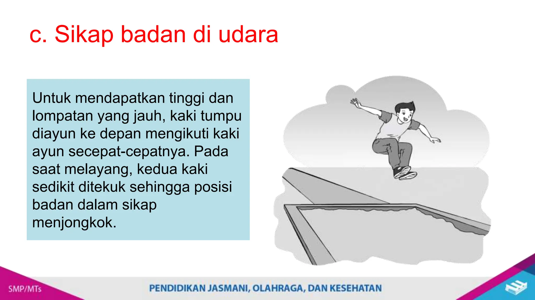 PJOK Kelas 7 Bab 3 Atletik.pptx berisi Teknik Start,gerakan kaki,ayunan ...