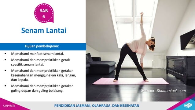 PJOK Kelas 7 Bab 6 Senam Lantai.pptx