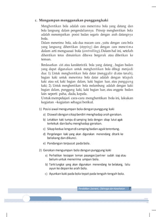 Pjok kelas x pertemuan 1 | PDF