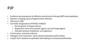 Pjp in hiv | PPTX