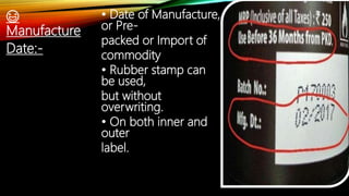 Packaging and labelling of cosmetics | PPTX