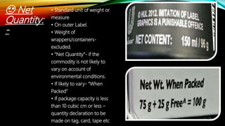 Packaging and labelling of cosmetics | PPTX