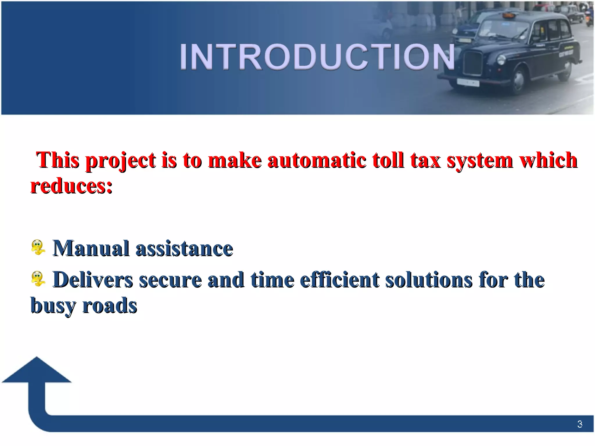 An RFID Electronic Tag based automatic vehicle identifications system ...