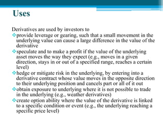 Derivatives | PPT