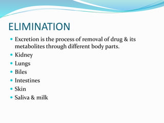 Pharmacokinetics | PPTX