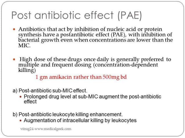 Optimizing Antibiotic use in ICU using PK-PD principles | PPTX