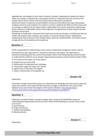 Prepare for the PK0-005 Project+ Exam with Certifiedumps: Trusted Dumps ...