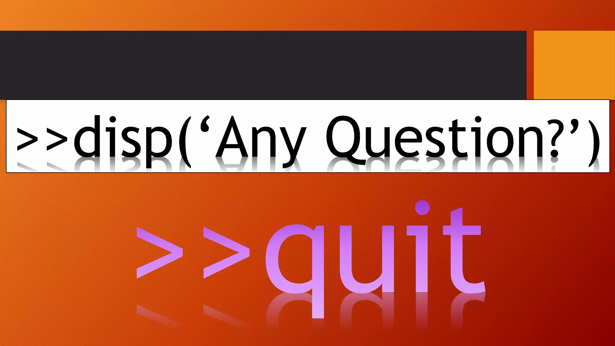 Basic matlab and matrix | PPTX