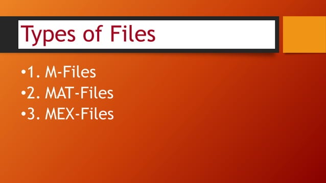 Basic matlab and matrix | PPTX | Computing | Technology & Computing