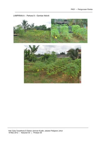 Pk01 2 laporan pelaksanaan program tanaman ubi kayu | DOCX